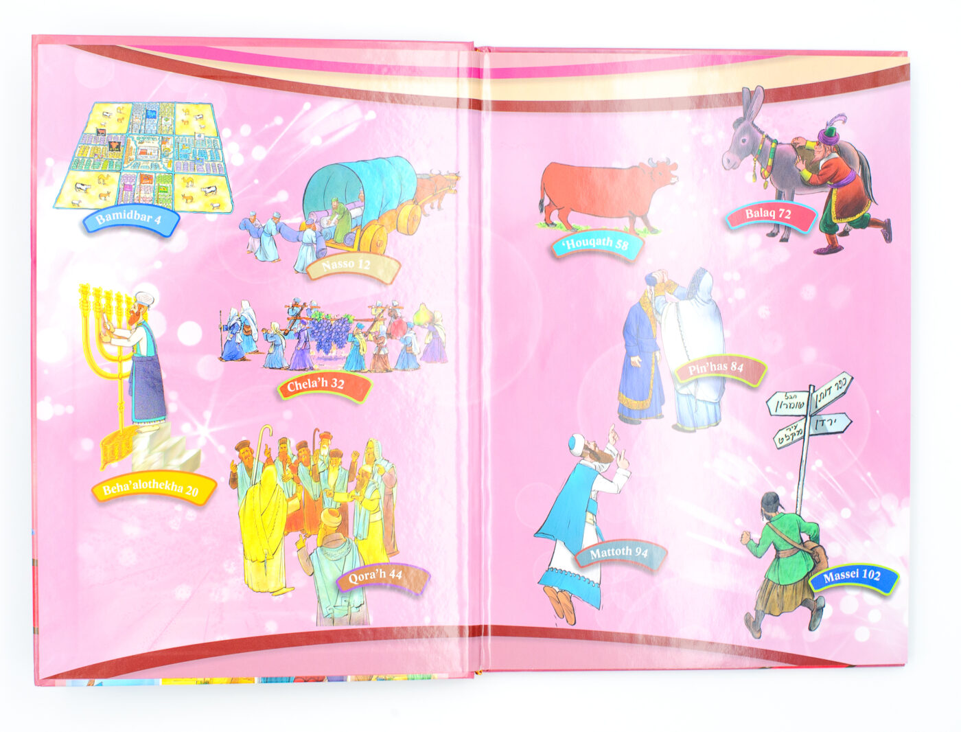 La Paracha Illustrée Bamidbar - Judaikart