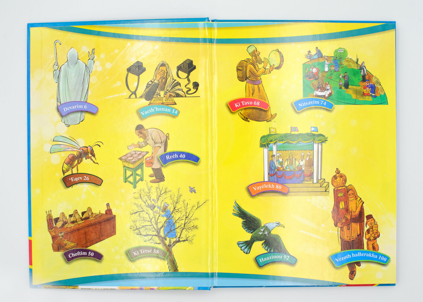 La Paracha Illustrée Devarim - Judaikart