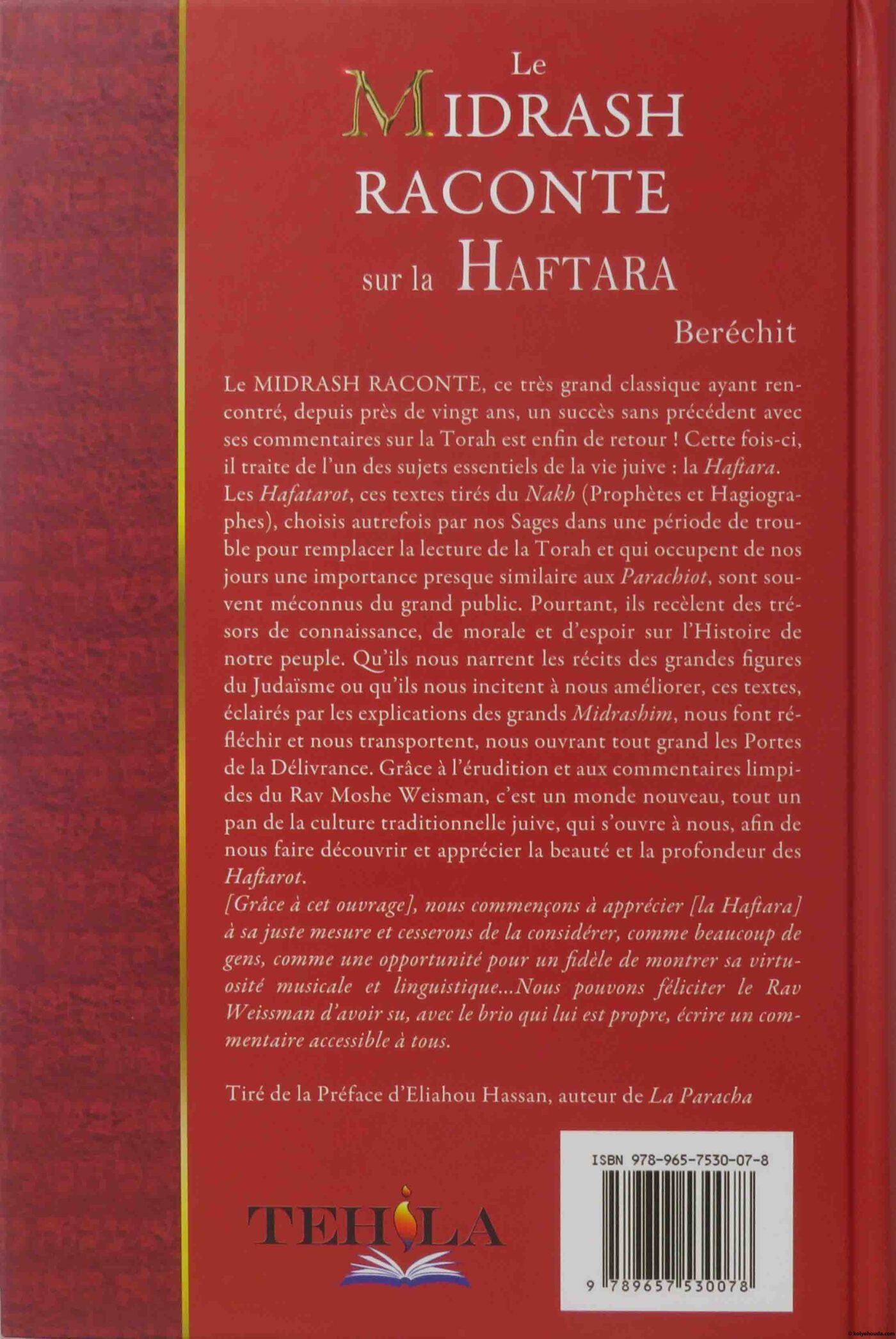 Le Midrach Raconte sur la Haftara : Beréchit - Judaikart